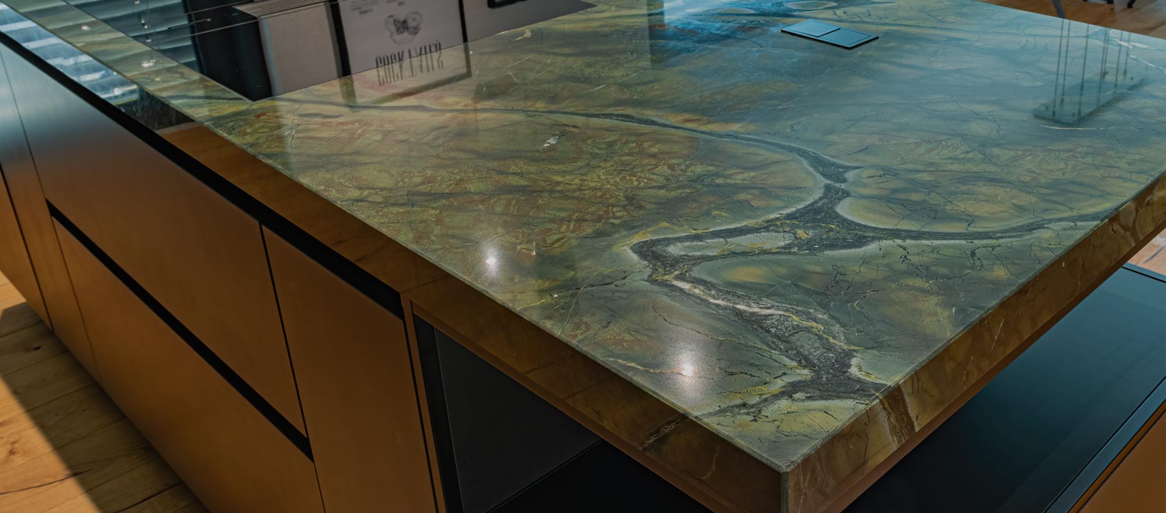 Küchenarbeitsplatte aus Naturstein - Marmor Seidl